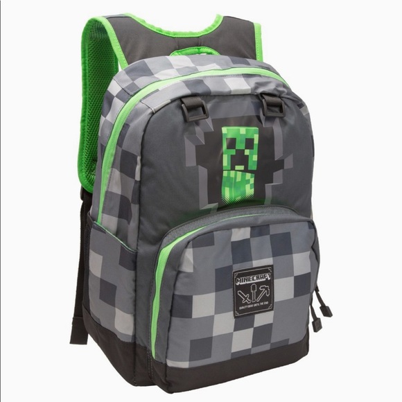 Accessories | Minecraft Creeper Backpack | Poshmark